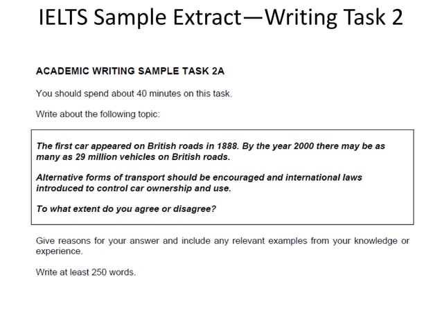 Ielts writing task 2 | PPTX | Homework and Study | Education
