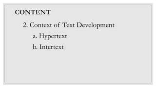 Reading and Writing Skills - Curriculum Guide | PPTX