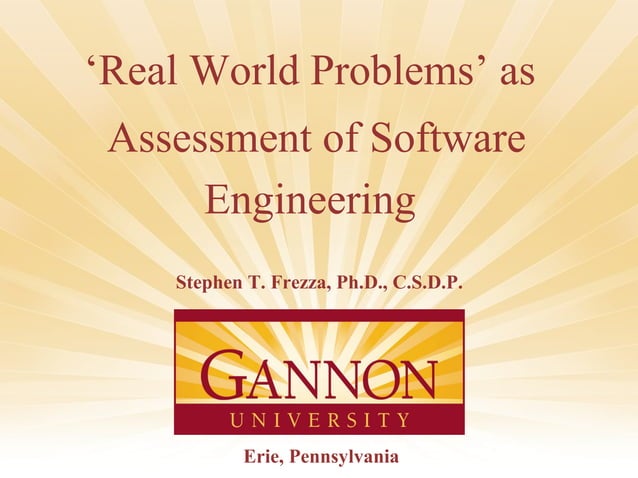 Real-World Problem Solving | PPT