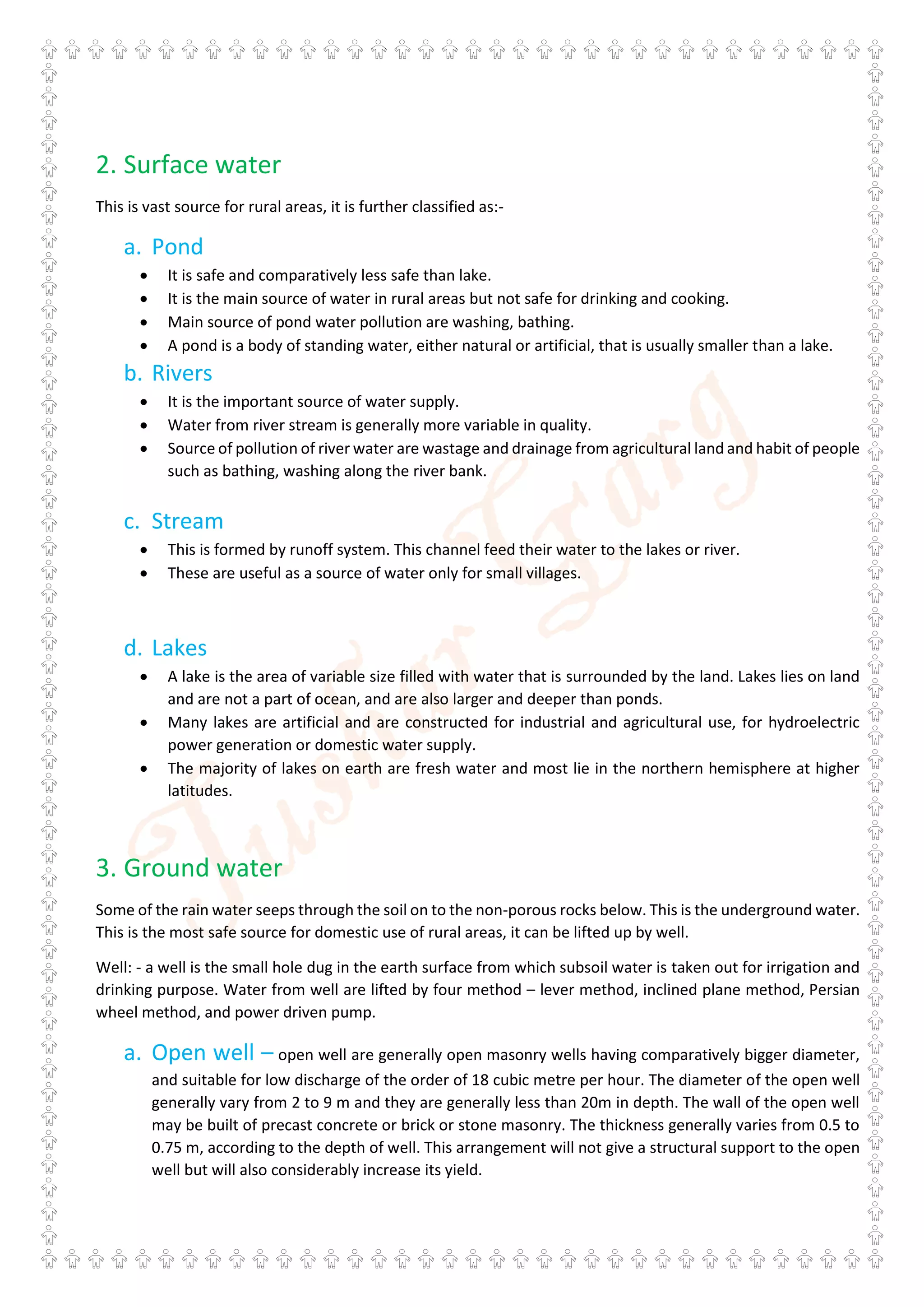 Rwss (rural water supply and sanitation) | PDF