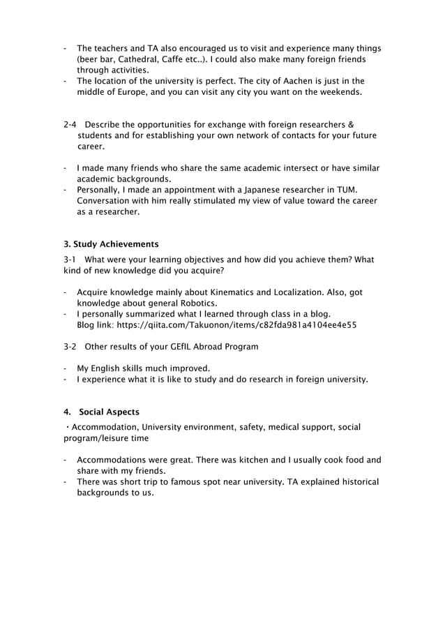 RWTH Program Report | PDF | Robotics | Technology & Computing