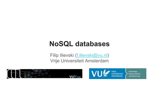 NoSQL databases | PPT