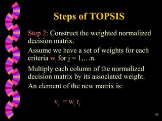 Multi criteria decision making | PPT