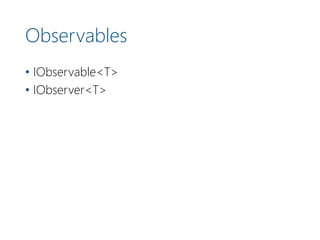 Reactive Extensions for .NET