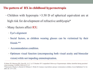 RX for Childhood Hypermetropia | PDF | Eye and Vision Conditions ...
