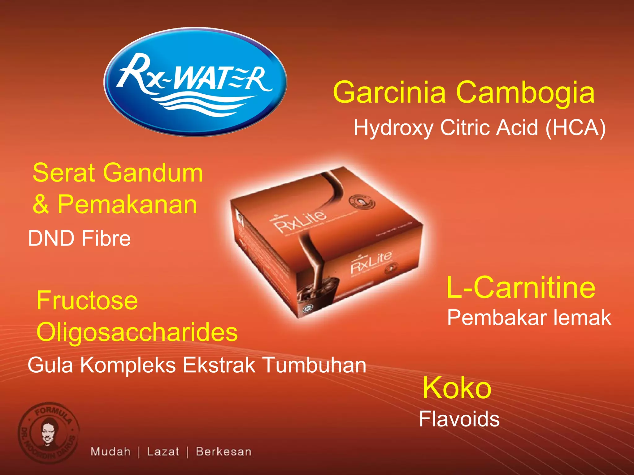 Rx Lite Produk Pelangsingan dan Pemakanan Seimbang Dato Dr Nordin Darus ...