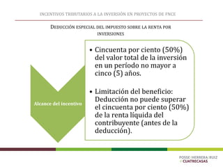 Incentivos Tributarios | PDF