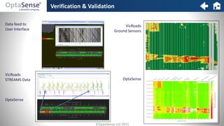 OptaSense and VicRoads Monash Freeway Project 2015 | PPT