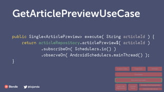Architecture and RxJava | PDF | Databases | Computer Software and Applications