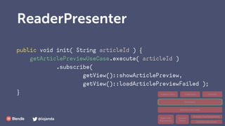 Architecture and RxJava | PDF | Databases | Computer Software and Applications