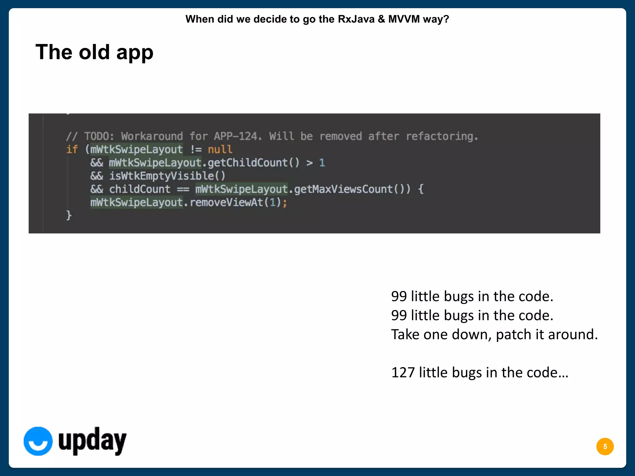 MVVM and RxJava – the perfect mix | PPT
