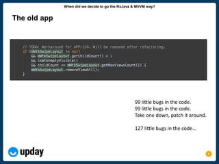 MVVM and RxJava – the perfect mix | PPT