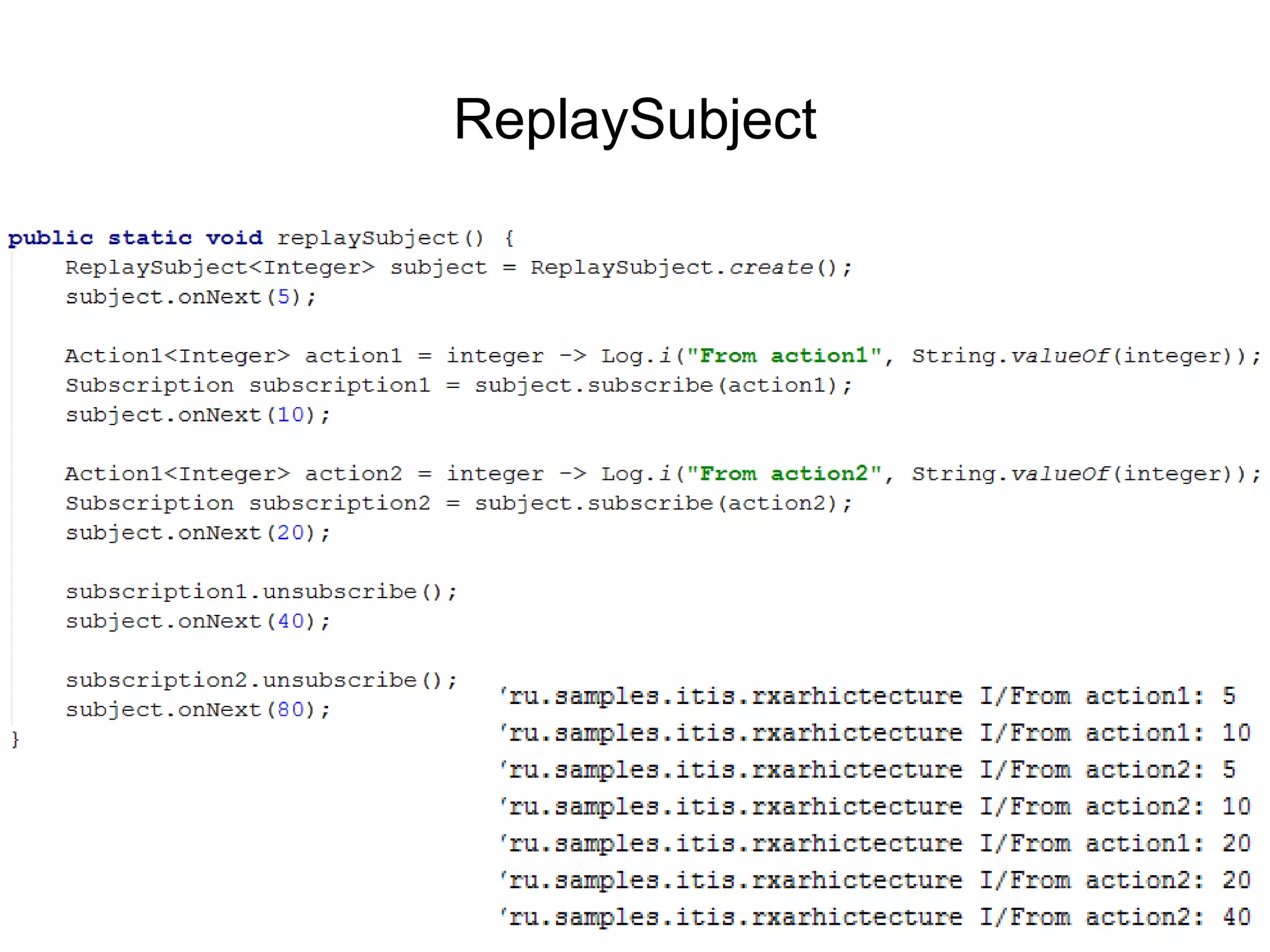Rx Java architecture | PPT