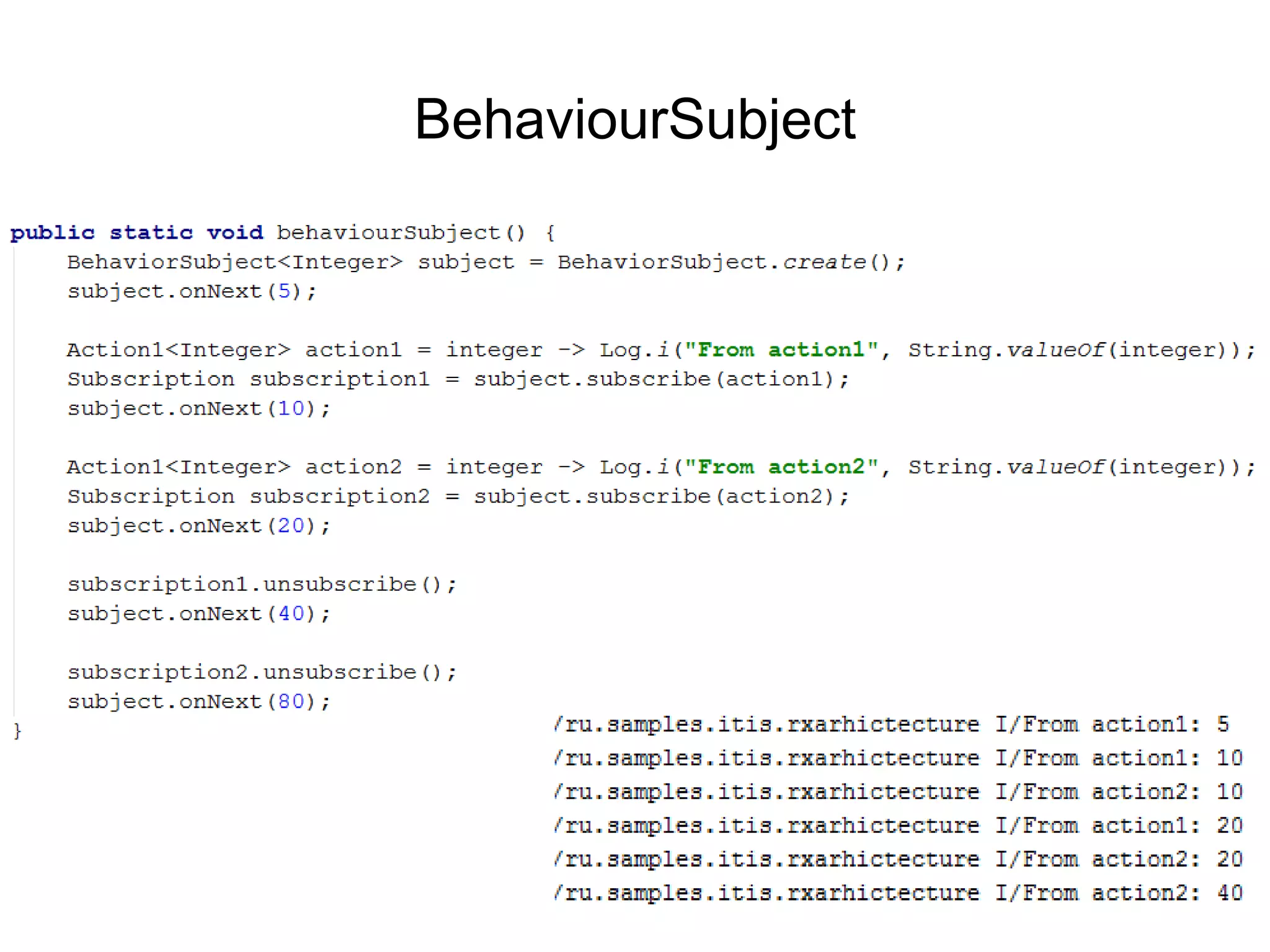 Rx Java architecture | PPT