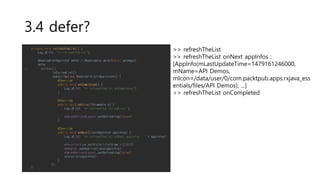 Rx java essentials | PPT