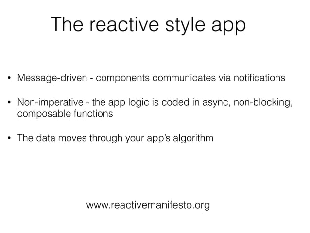 Reactive Thinking in Java | PDF