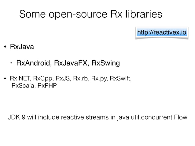 Reactive Thinking in Java | PDF