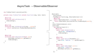 Reactive Programming on Android | PPT