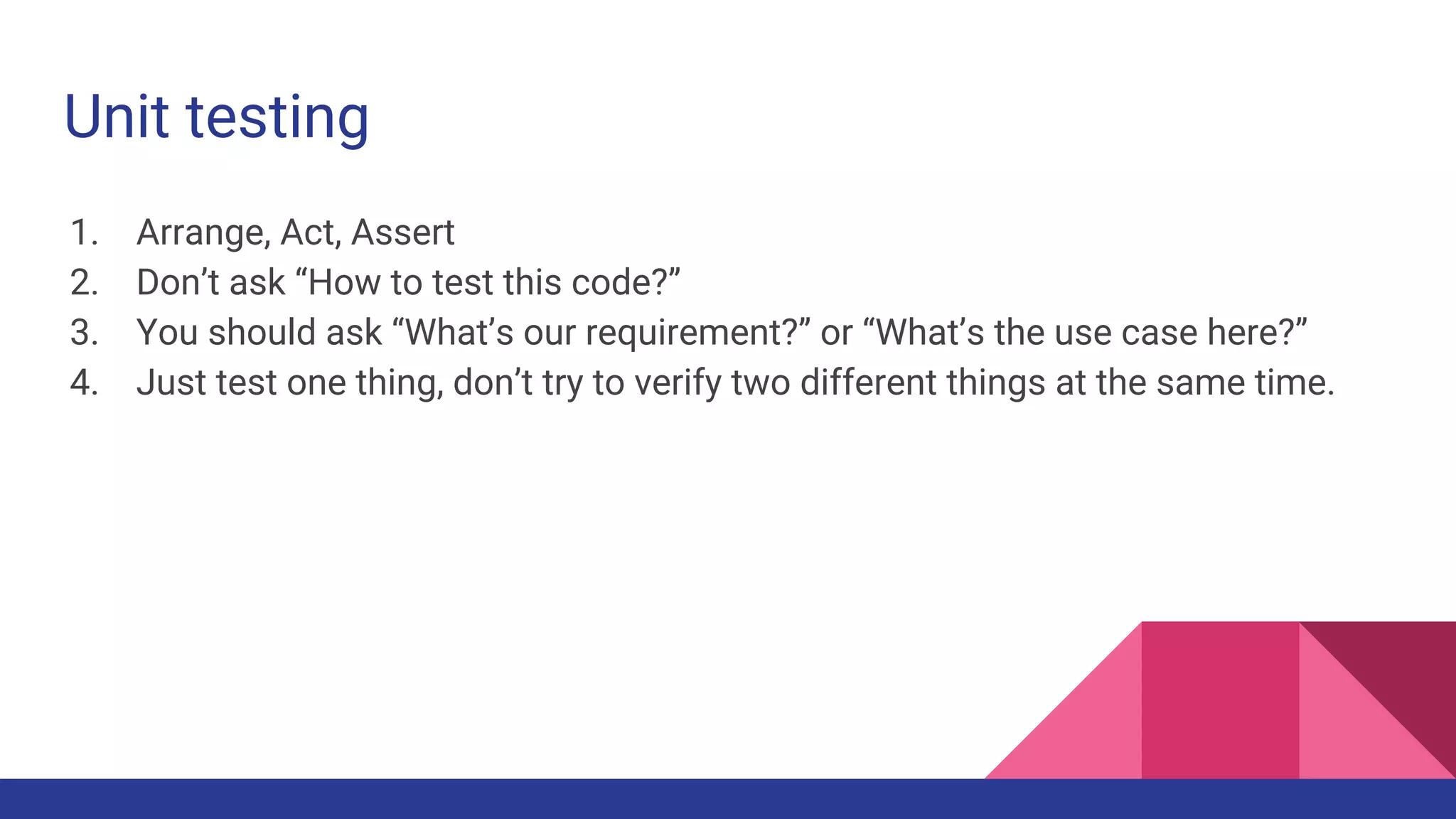 Rx Java Testing Patterns Ppt
