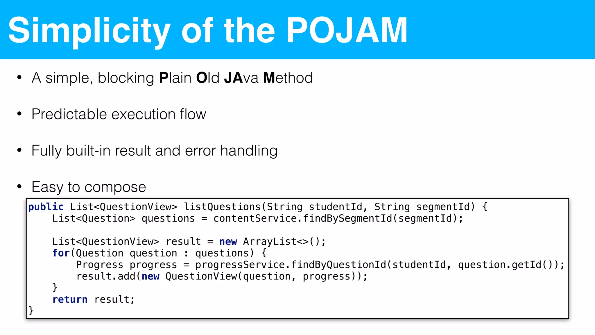 RxJava from the trenches | PPT