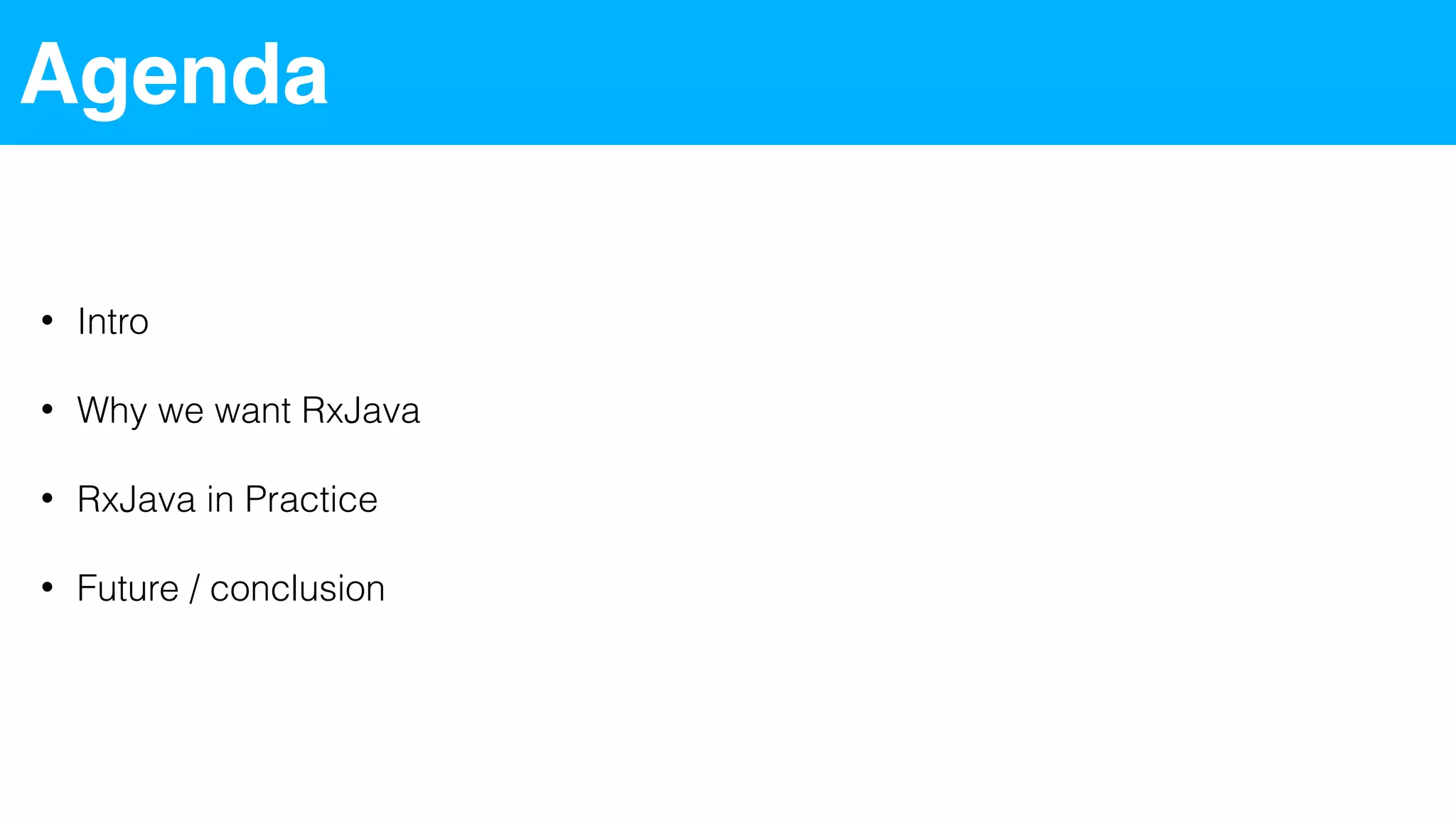 RxJava from the trenches | PPT
