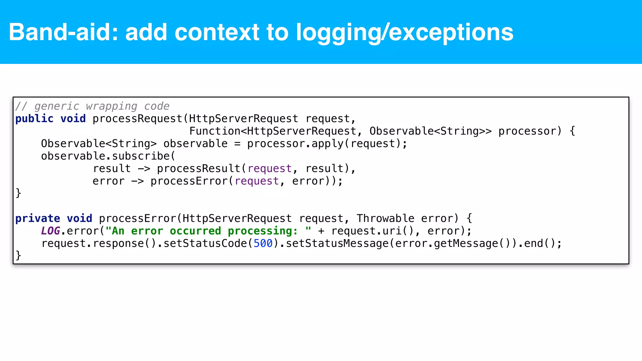 RxJava from the trenches | PPT