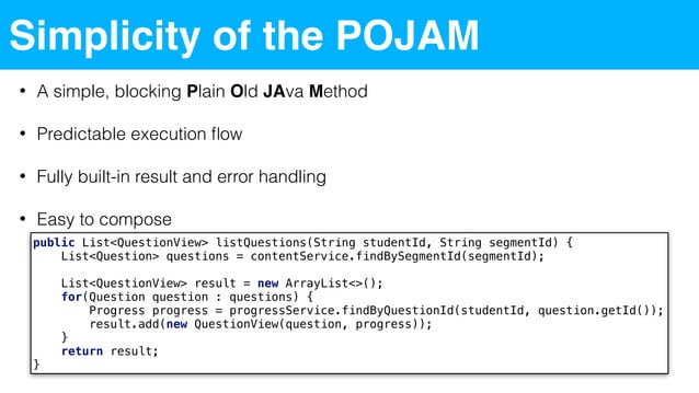 RxJava from the trenches | PPT