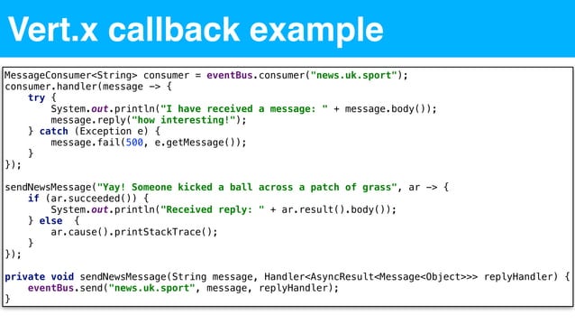 RxJava from the trenches | PPT