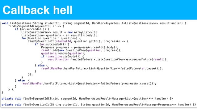 RxJava from the trenches | PPT