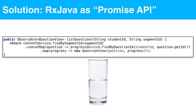 RxJava from the trenches | PPT