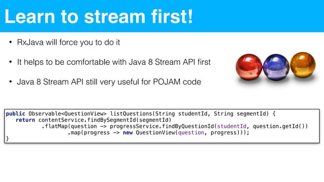 RxJava from the trenches | PPT