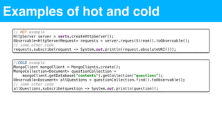RxJava from the trenches | PPT