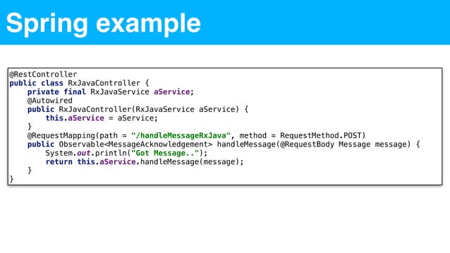 RxJava from the trenches | PPT