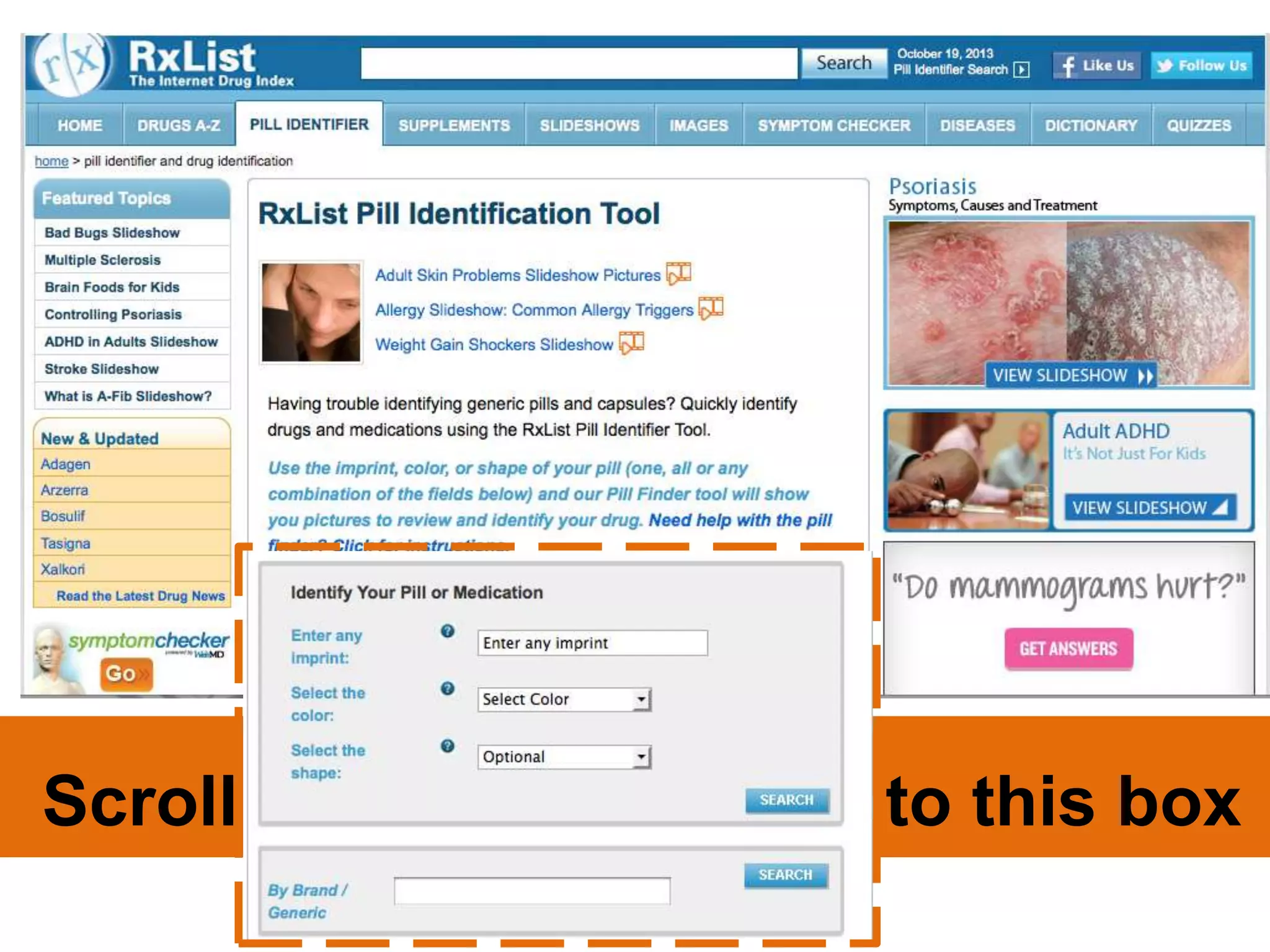 Identifying Pills with RXList | PPTX