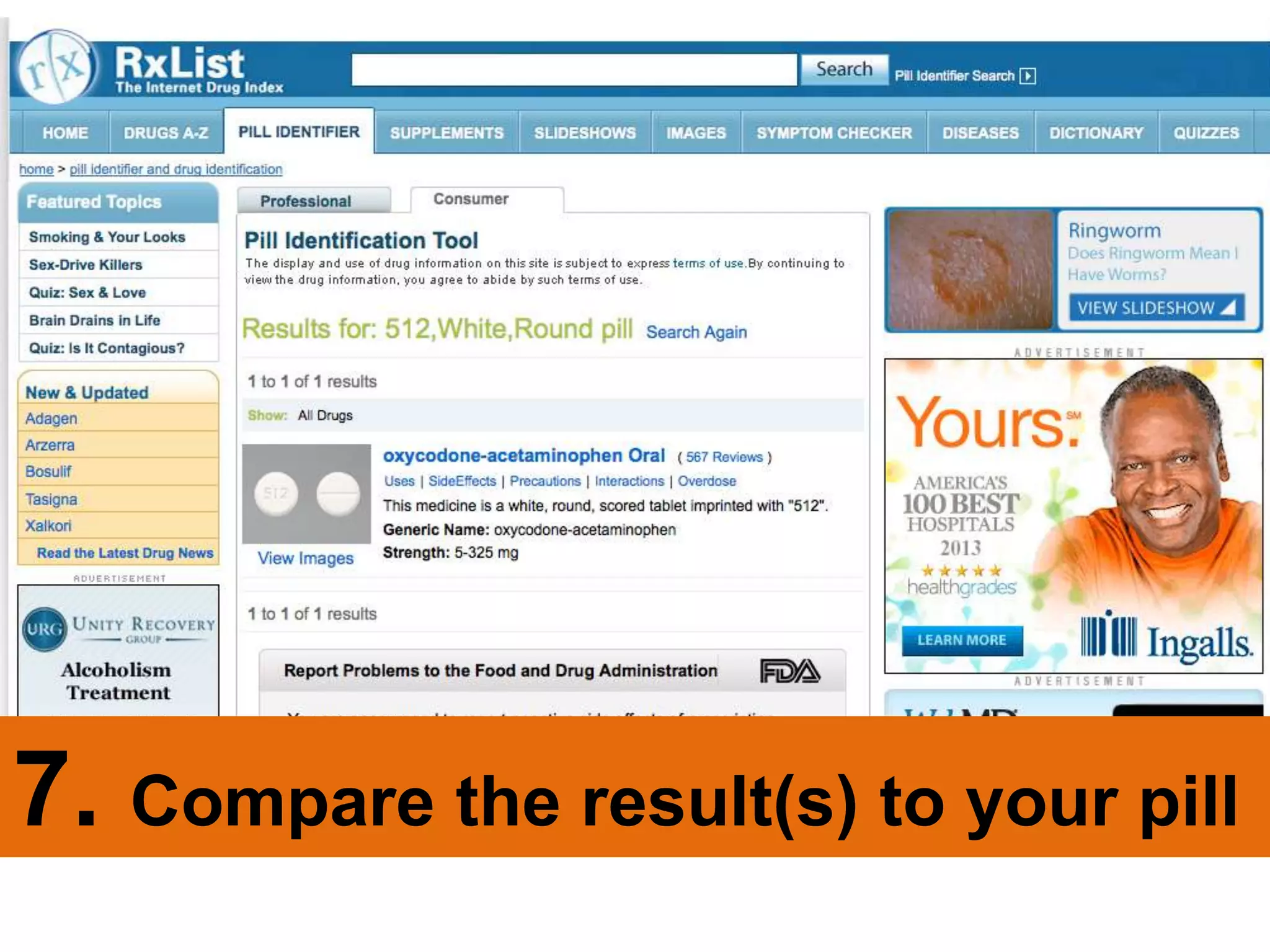 Identifying Pills with RXList | PPTX