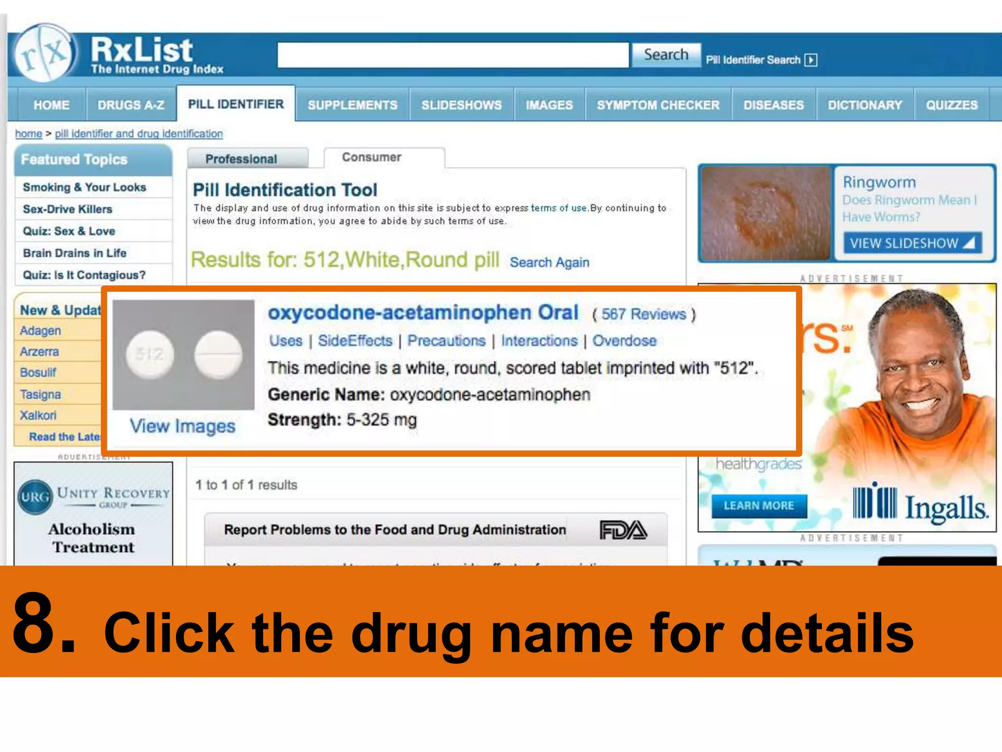 Identifying Pills with RXList | PPTX