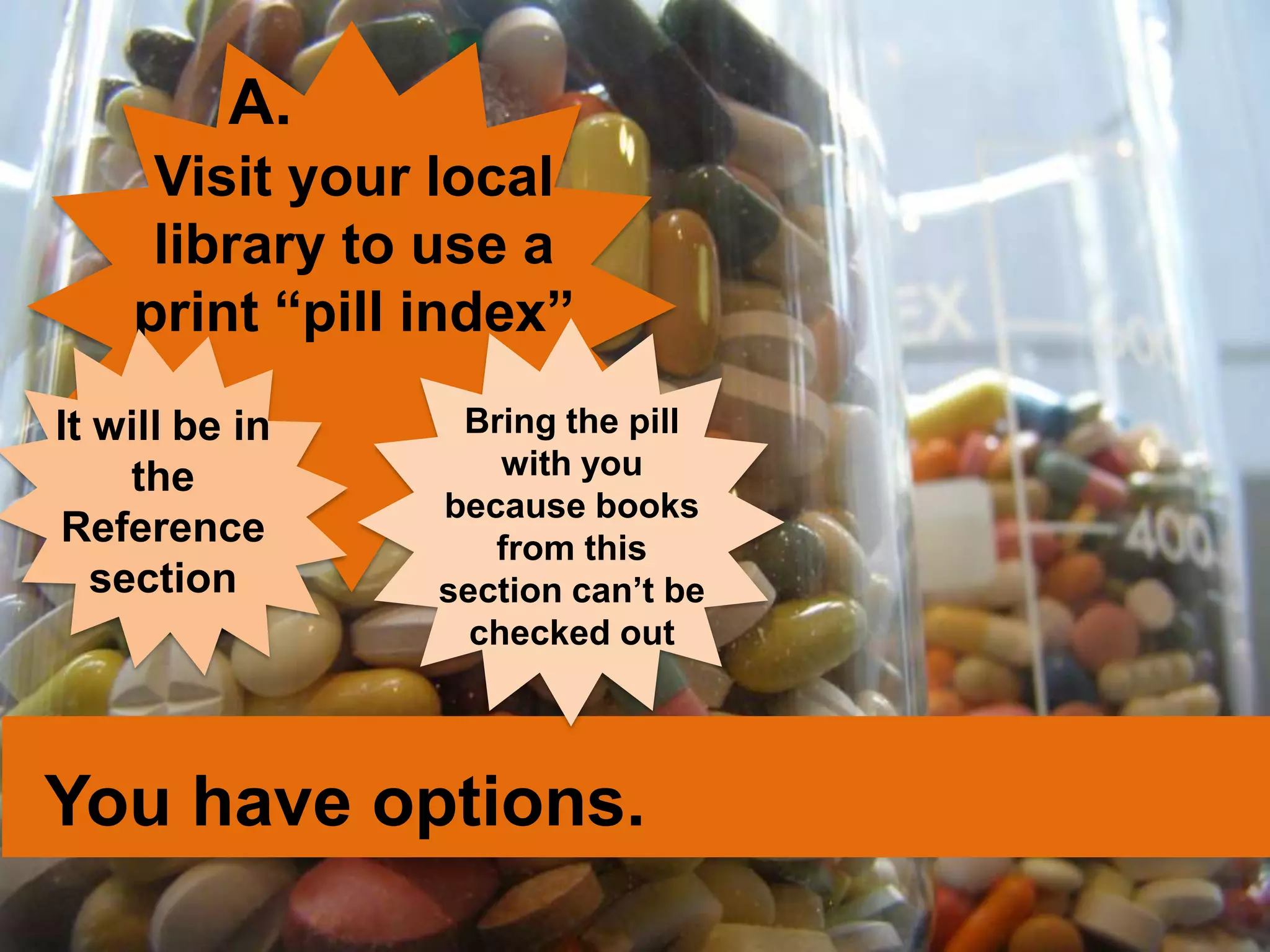 Identifying Pills with RXList | PPTX