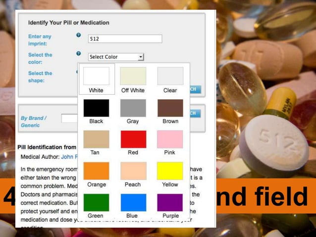 Identifying Pills with RXList | PPTX