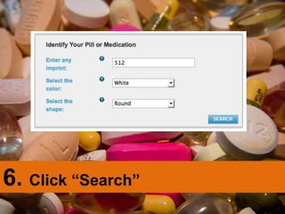 Identifying Pills with RXList | PPTX