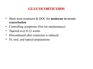 Rx of irritable bowel disease (IBD )Department of pharmacology | PPTX