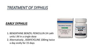 Treatment of syphilis | PPT