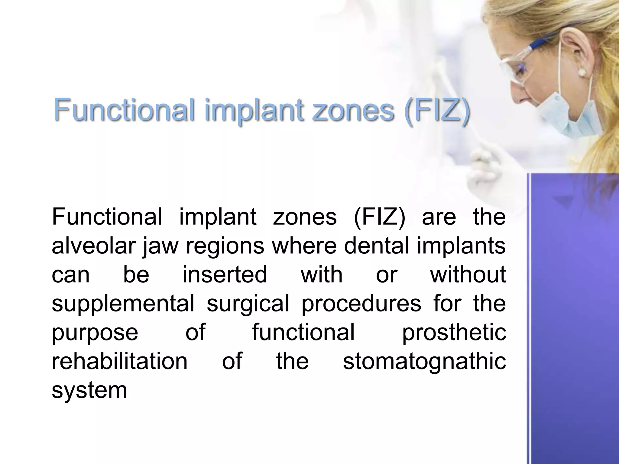 Treatment plan for Implants in funtional zone | PPTX