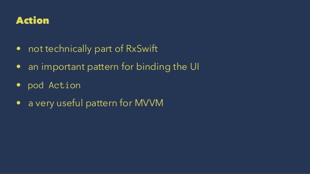 Reactive Programming Patterns With Rxswift