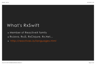 RxSwift | PPT