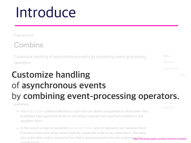 RxSwift to Combine | PPT | Free Download