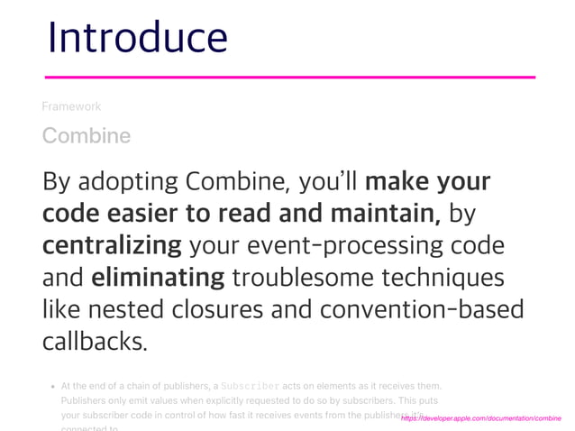 RxSwift to Combine | PPT | Free Download