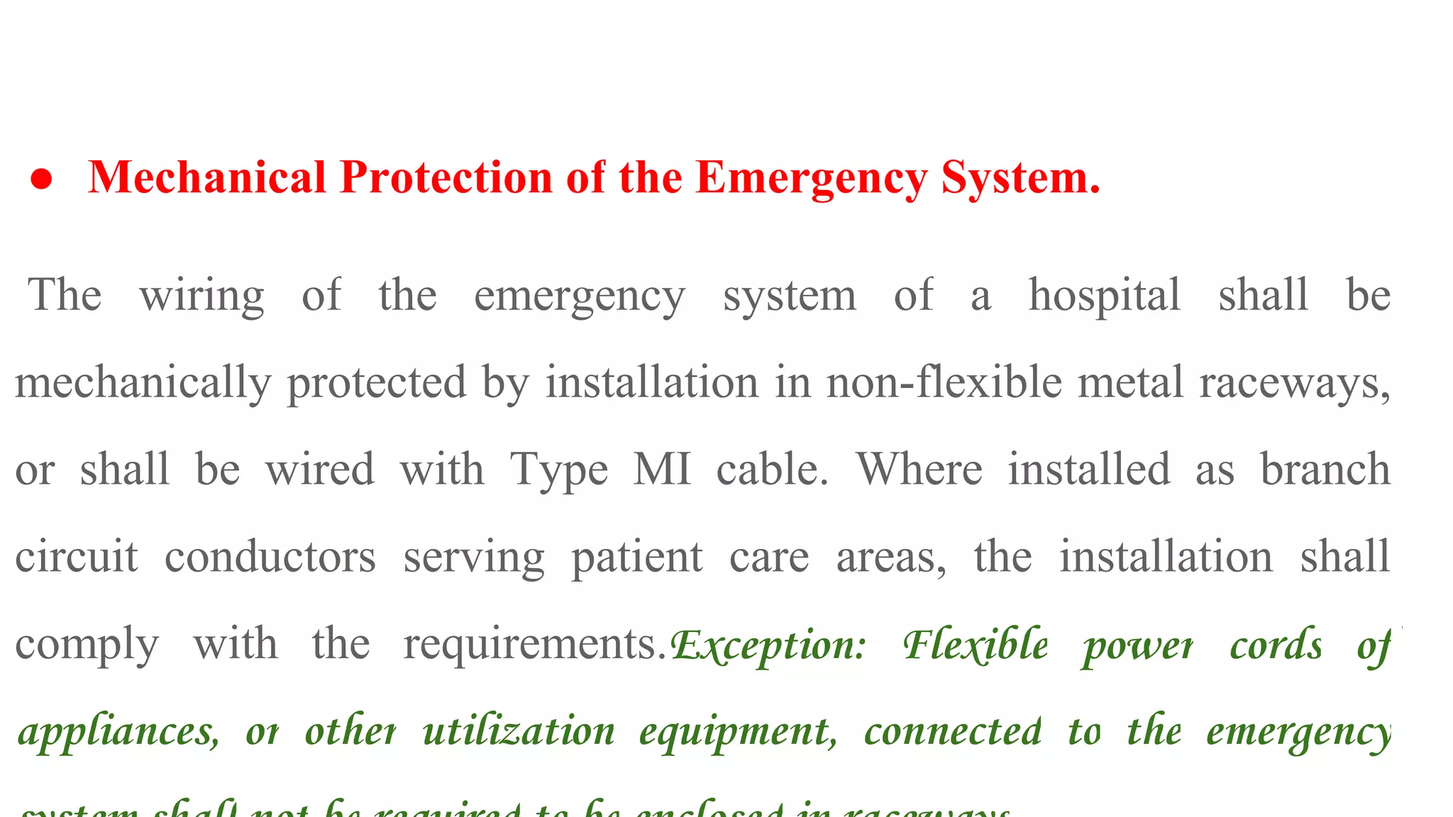 Hospital wiring SYSTEM | PPTX