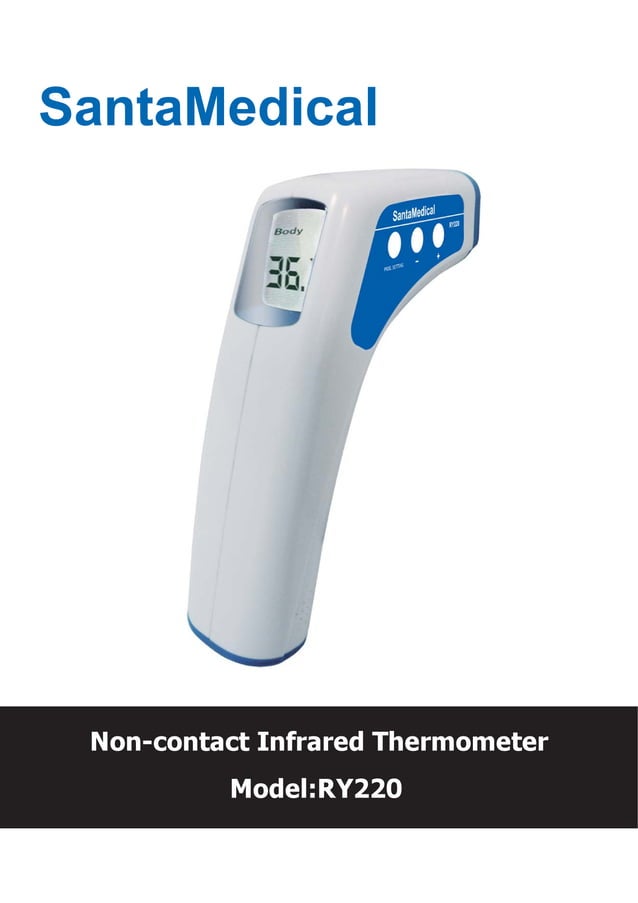 Infrared Ear Thermometer Manual | PDF