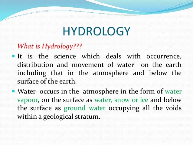 (3) irrigation hydrology