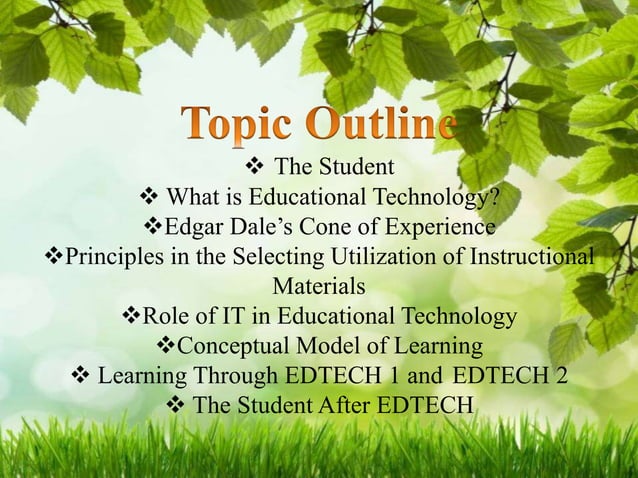(EDTECH2) CEBU TECHNOLOGICAL UNIVERSITY | PPTX